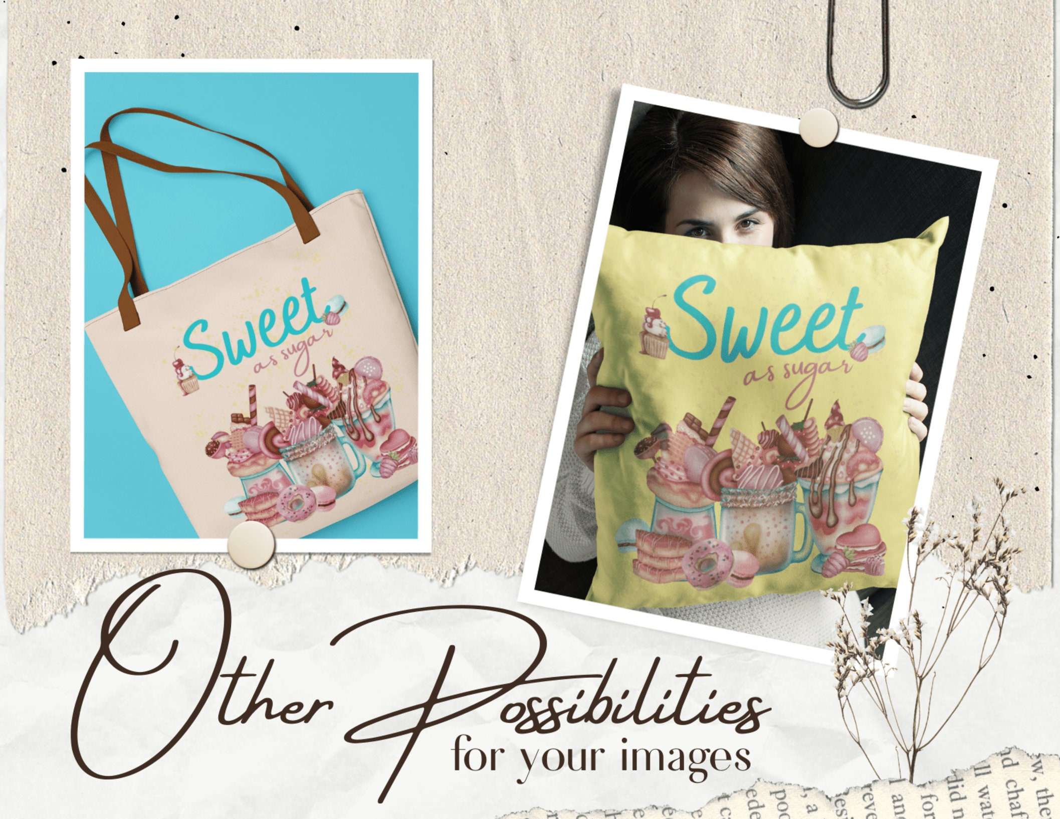 Sweet as Sugar PNG, Sweets Sublimation Design, Dessert Sublimation Png ...
