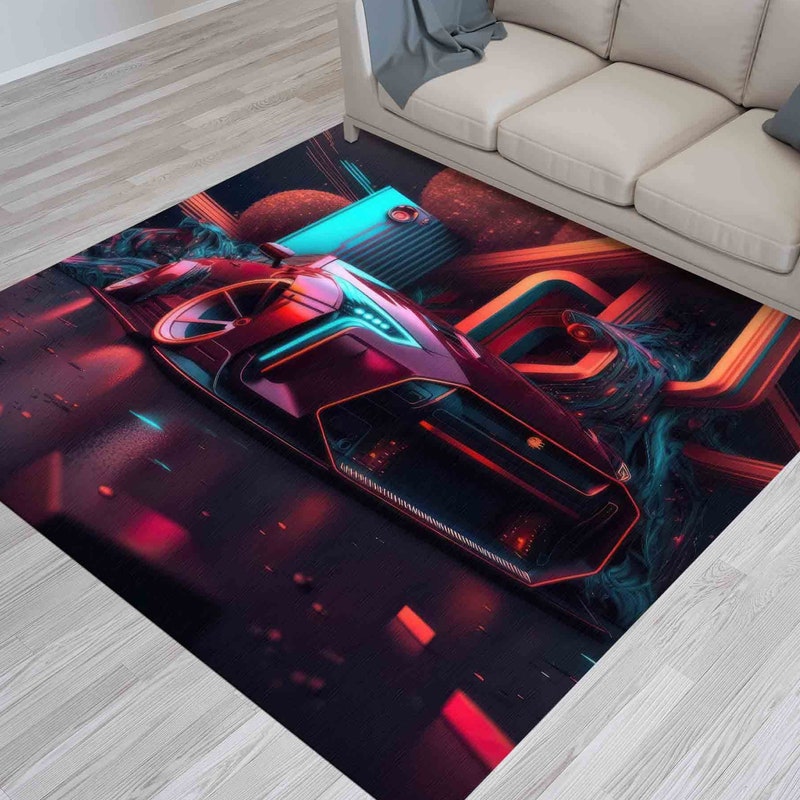 Futuristic Rugs - Etsy