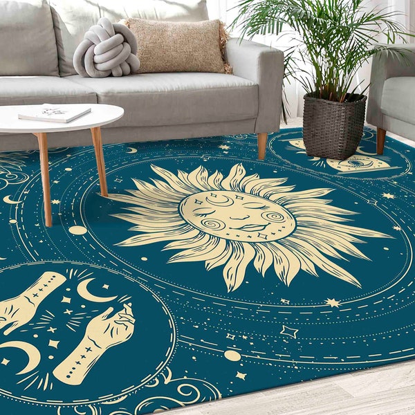 Sun Rug - Etsy