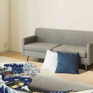 The Great Wave Rug, Wave off Kanagawa Rugs, Japanese Rugs, Famous Rugs ...
