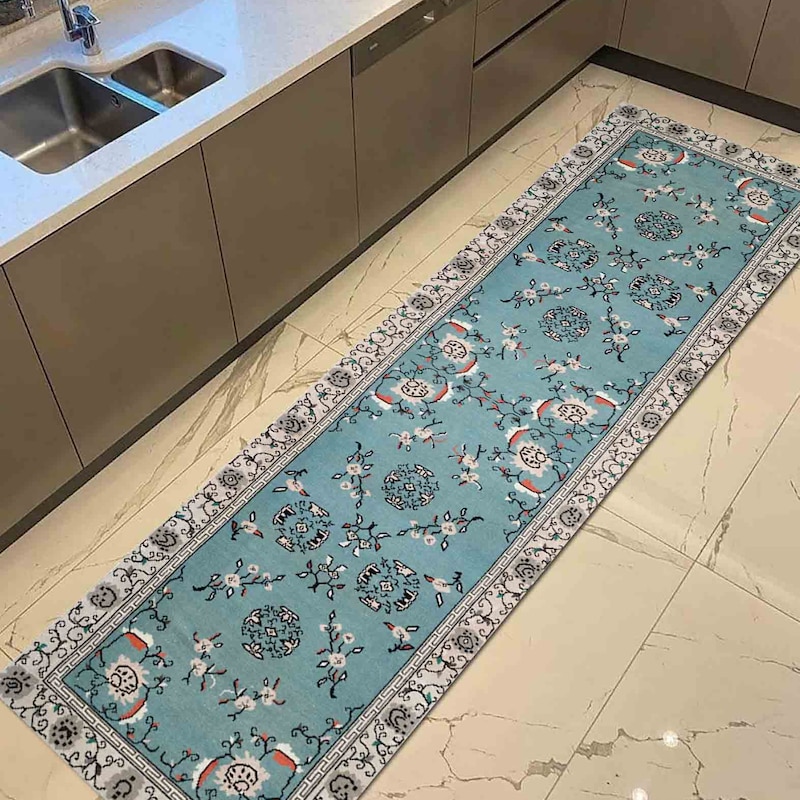 Turquoise Rug - Etsy