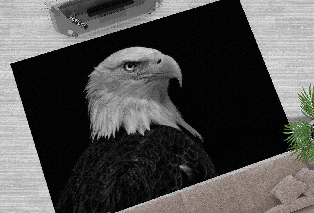 Living Room Rug, Dining Room Rug, Saloon Rug, Non-slip Carpet, Eagle ...