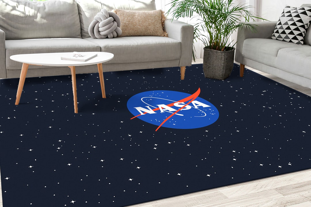 Bedroom Rug, Kitchen Rug, Dining Room Rug, Gift for Her, Nasa Rug ...