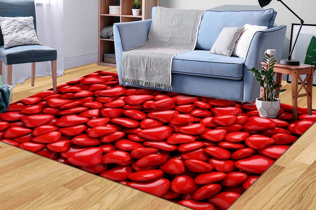 Heart Candy Rug, Kitchen Rugs, Dining Room Rugs, Modern Rugs, Bedroom ...