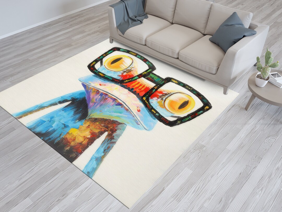 Step Rug, Wedding Rug, Luxury Rug, Housewarming Gift, Rainbow Frog With ...