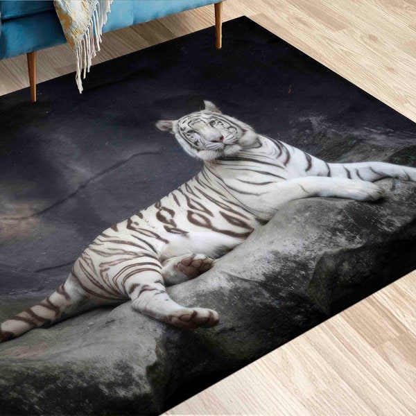 Tiger Rug - Etsy