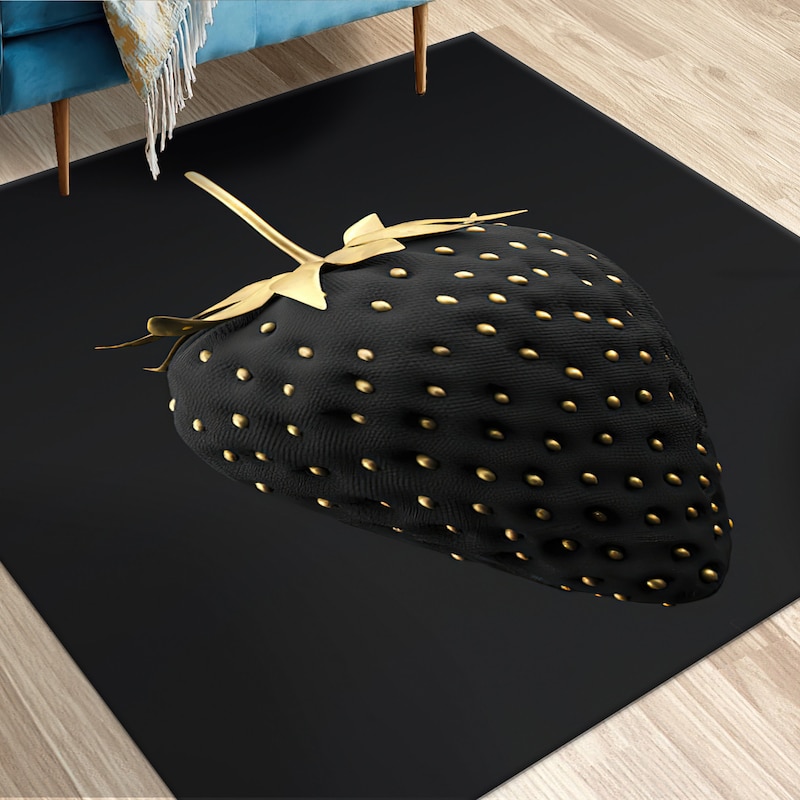 Strawberry Rug - Etsy