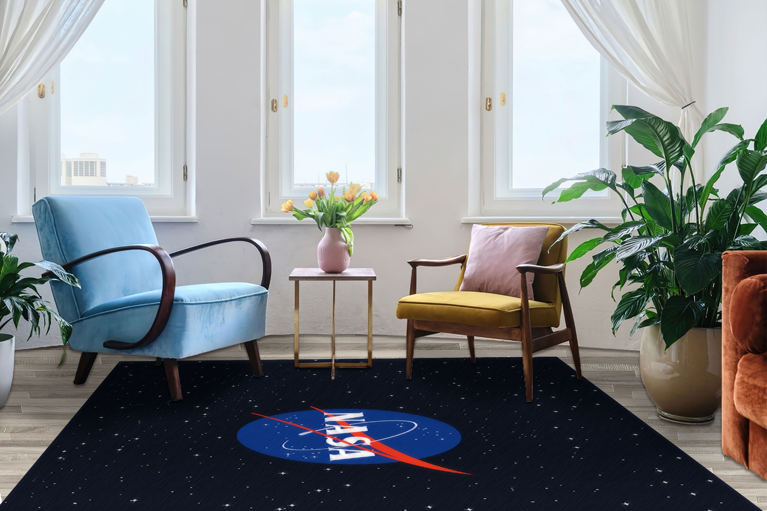 Bedroom Rug Kitchen Rug Dining Room Rug Gift for Her Nasa - Etsy