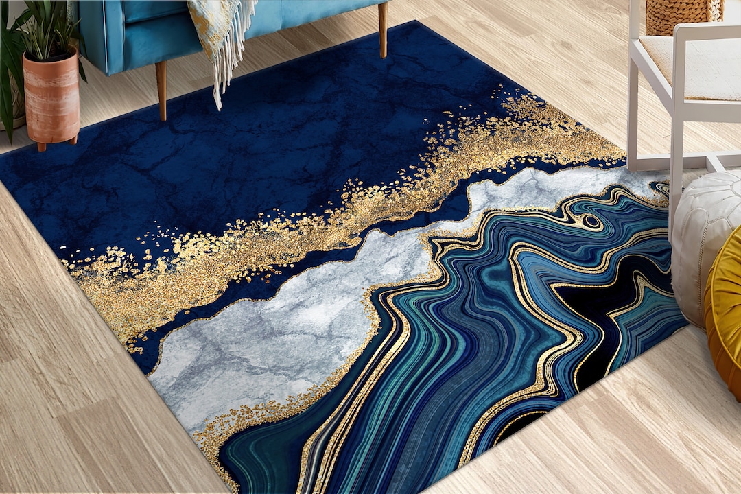 Salon Decor Rug, Pattern Rug, Easy to Clean Rug, Personalized Gifts ...