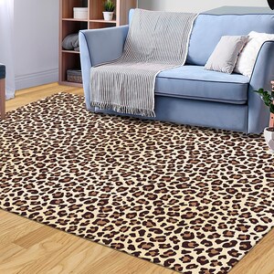 Leopard Pattern Rugs, Animal Rugs, Leopar Rug, Modern Rugs, Thick Rug ...
