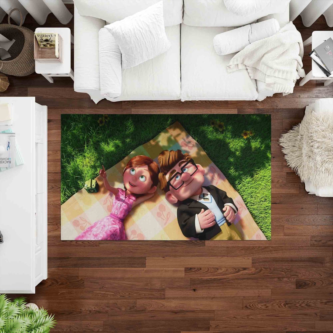 Carl and Ellie Rug, Movie up Rug, Valentine Rug, Modern Rugs, Gift for ...