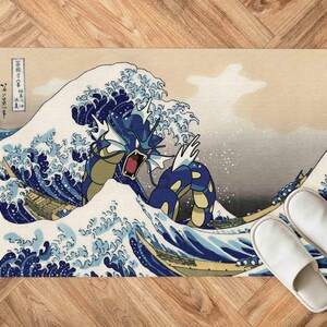 The Great Wave Rug, Wave off Kanagawa Rugs, Japanese Rugs, Famous Rugs ...