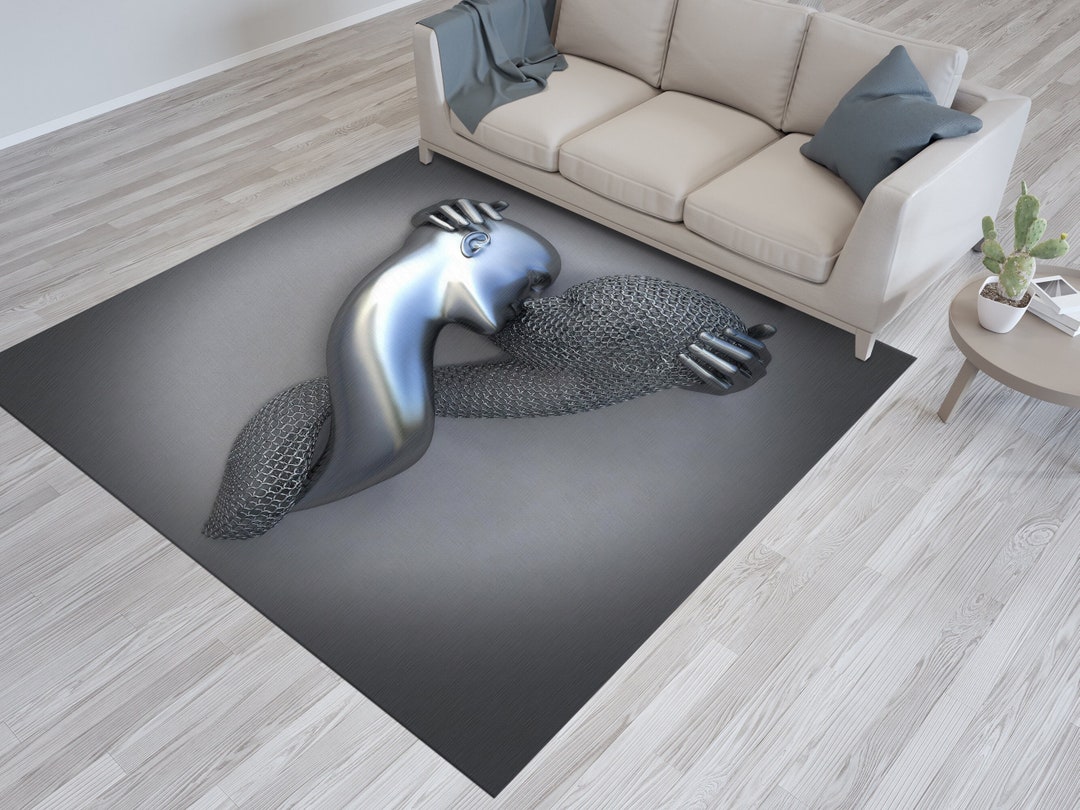 Entry Rug, Bath Rug, Colorful Rug, Handmade Gift, 3d Kissing Couple Rug ...