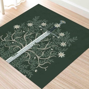 Lord of Rings Rugs Hobbit Rugs LOTR Rug Modern Rug Outdoor - Etsy