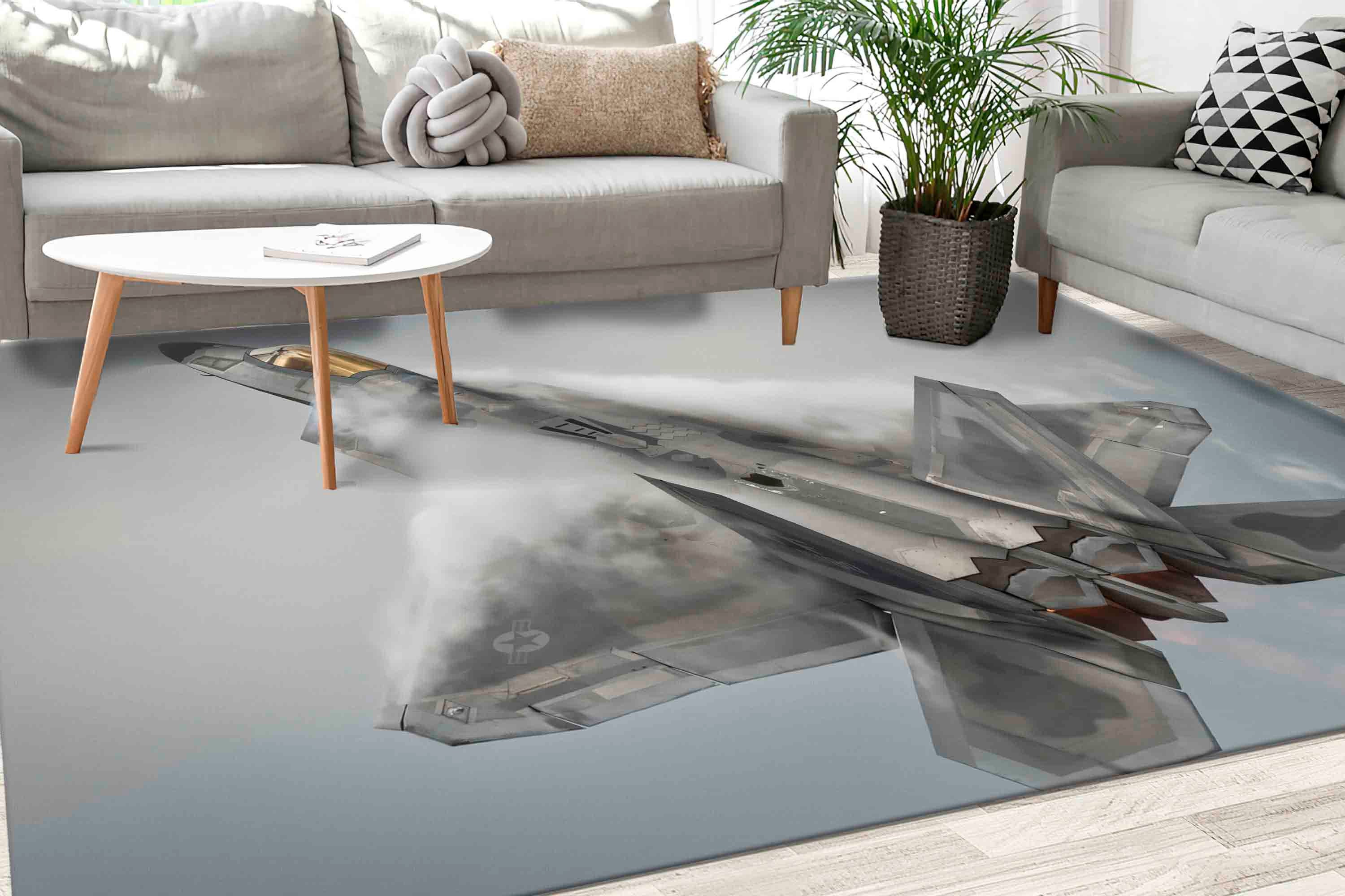 Fighter Jets Rugs Aircraft Rug Loft Rug Modern Rugs Boy - Etsy