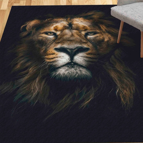 Lion Rug - Etsy
