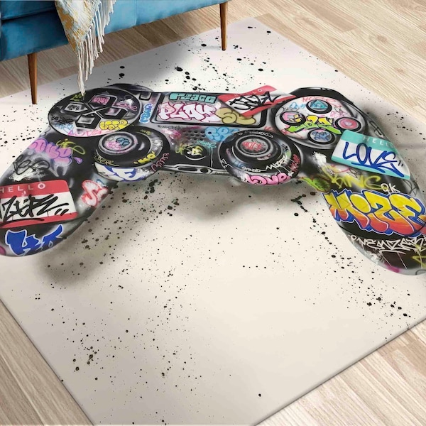 Banksy Graffiti Rug - Etsy