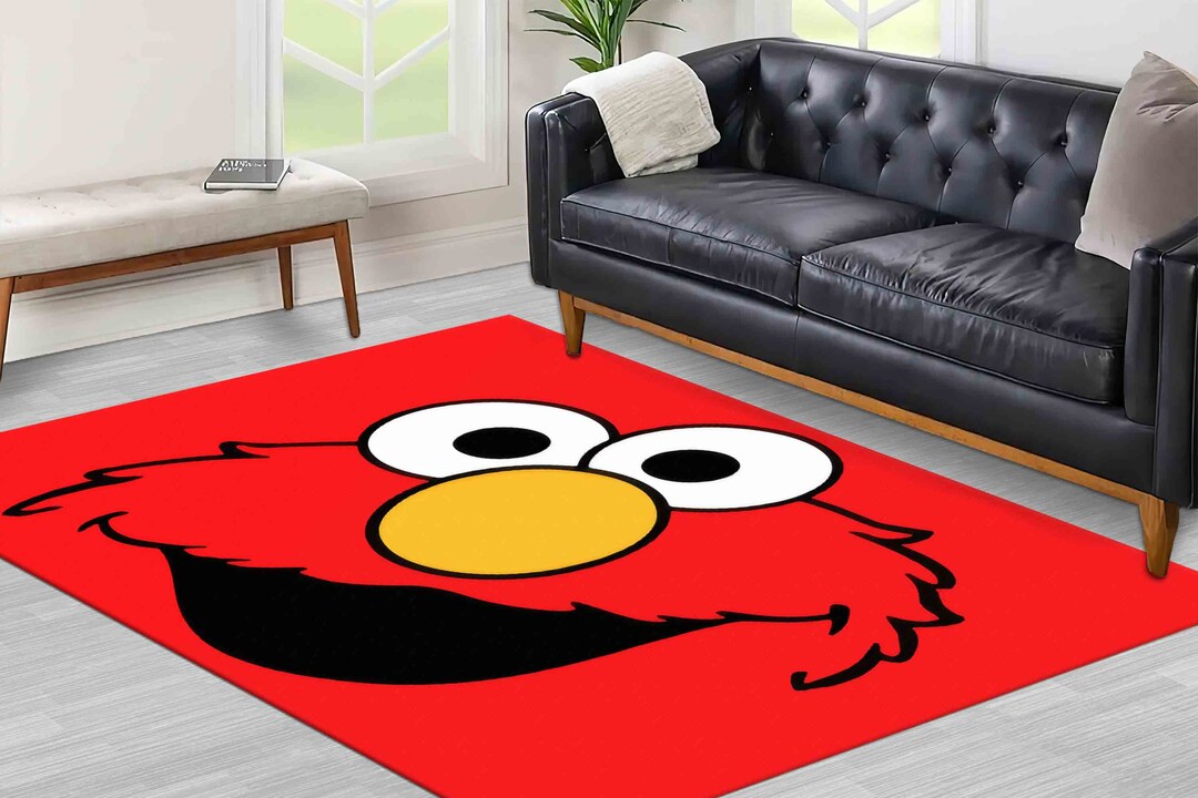 Red Rug ,cartoons Rug, Kids Rug, Gift for the Home, Non Slip Rug ...