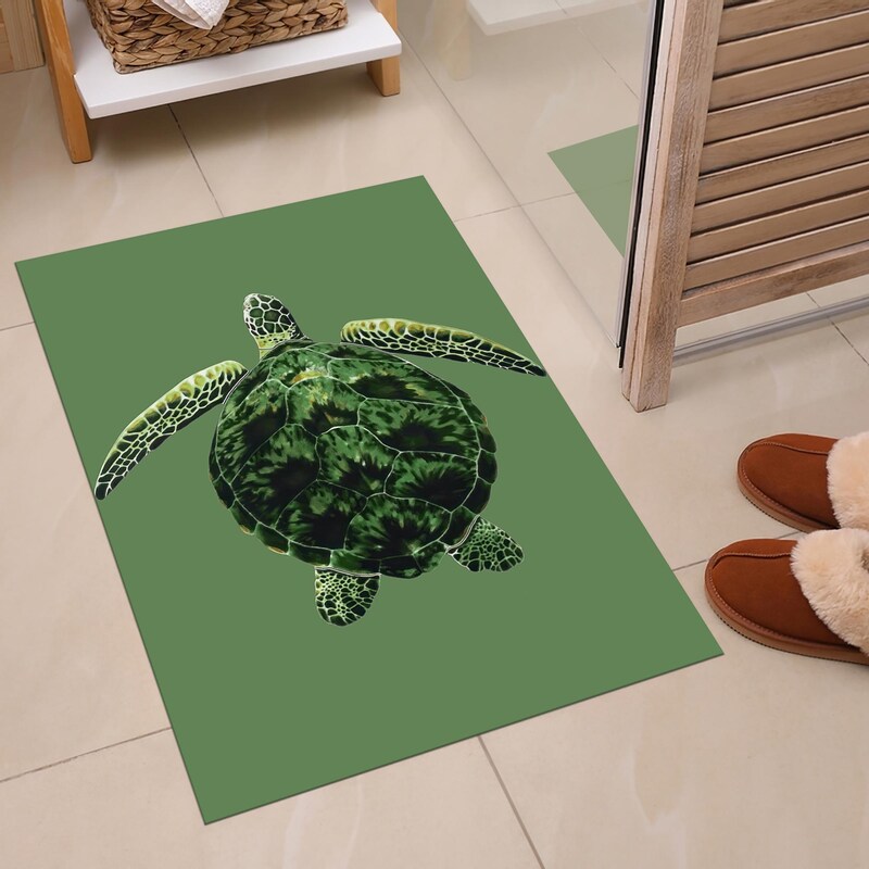 Turtle Runner Rug - Etsy