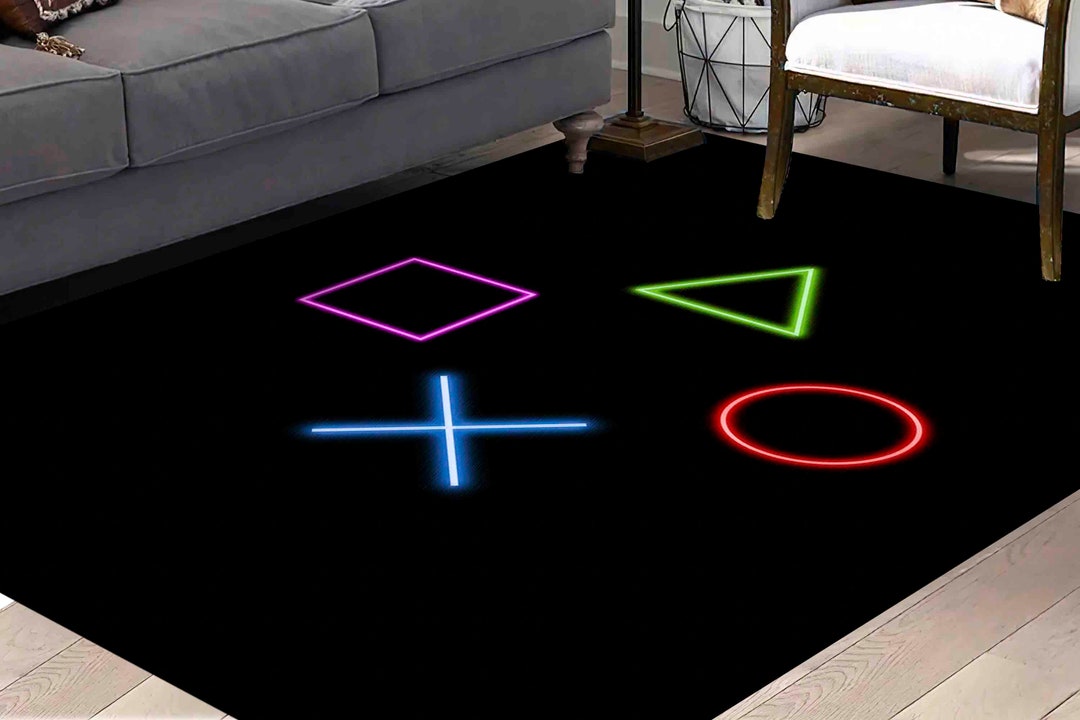 Game Room Decor Rugs, Game Room Rugs, Game Consele Rugs, Modern Rug ...