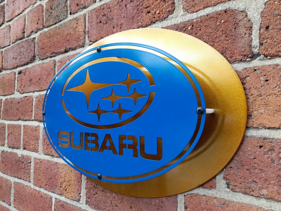 SUBARU 3D Wall Sign/ Plaque Forester Legacy SUV Wrx Sti - Etsy