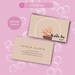 Editable and Printable Nail Tech Business Card Template Nails - Etsy