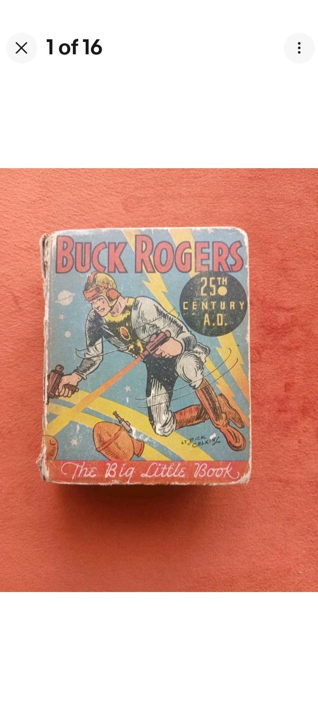 Vtg Buck Rogers 25th Century A.D. the Big Little Book 1933 Whitman ...