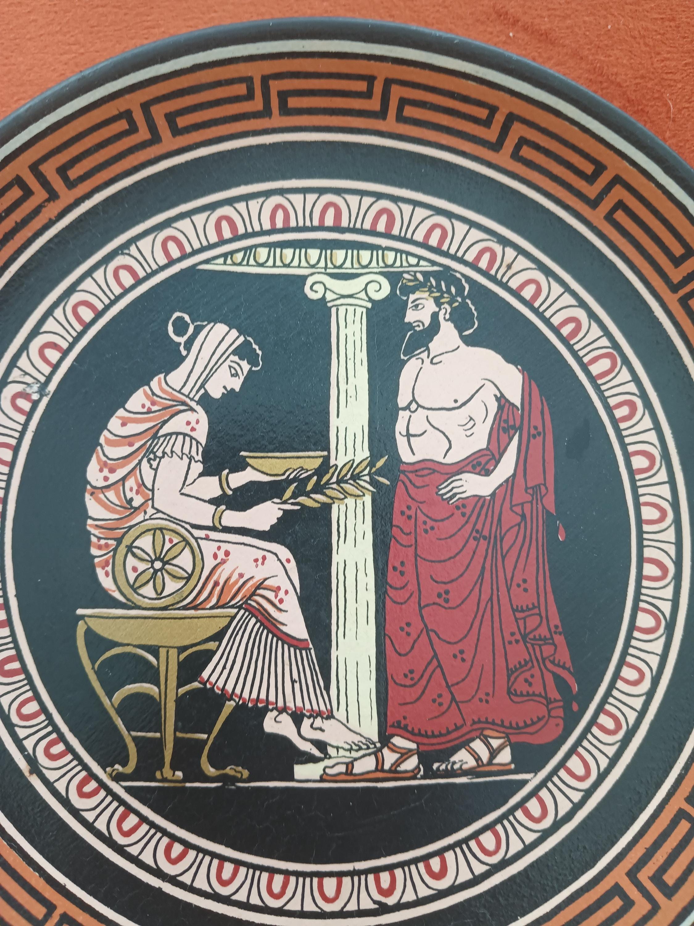 Vintage Handmade Ancient Greek Pottery Replica by D. Vassilopoulos ...