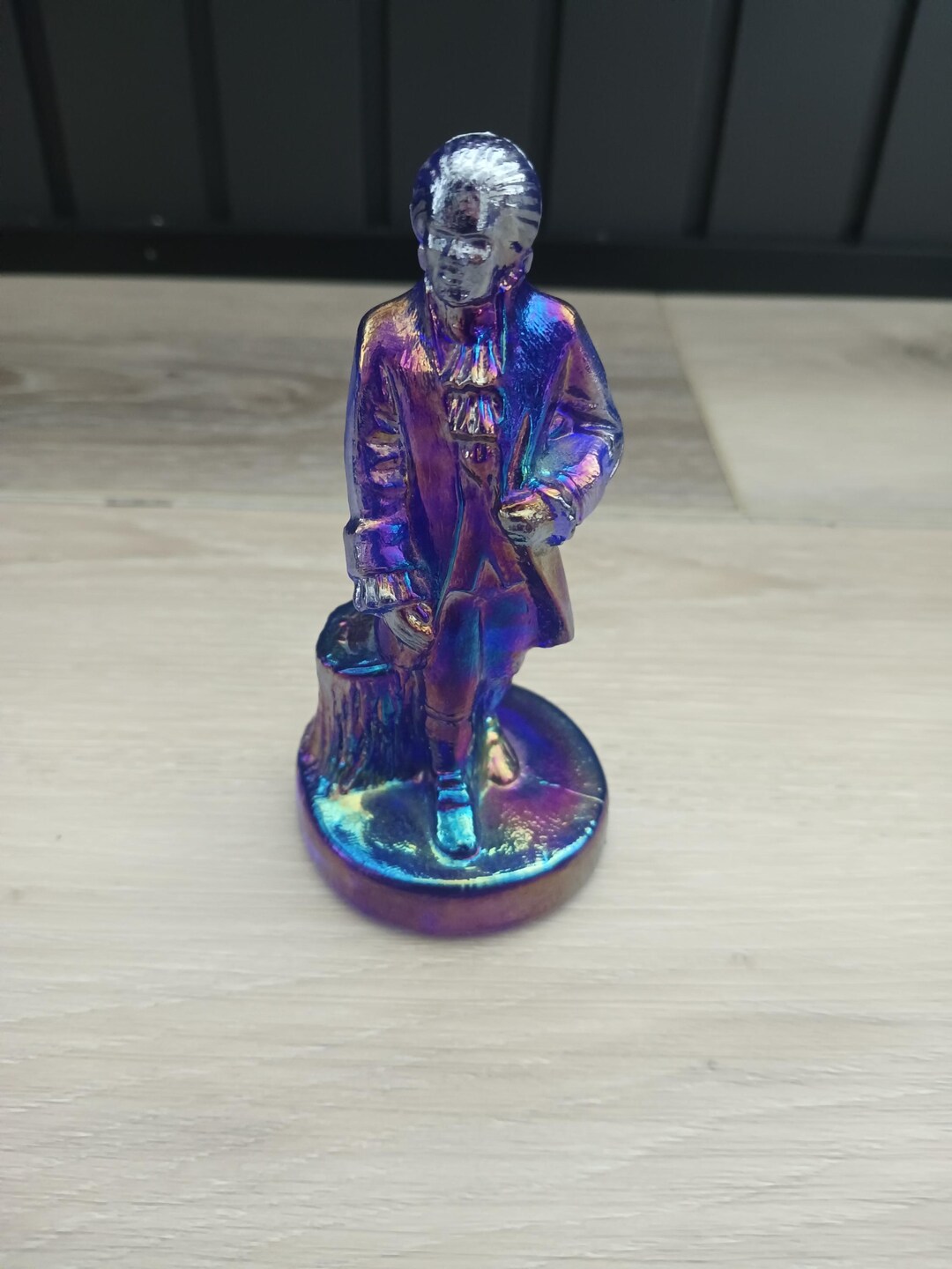Vintage Boyd Art Glass Limited Edition Cobalt Blue Carnival Glass ...
