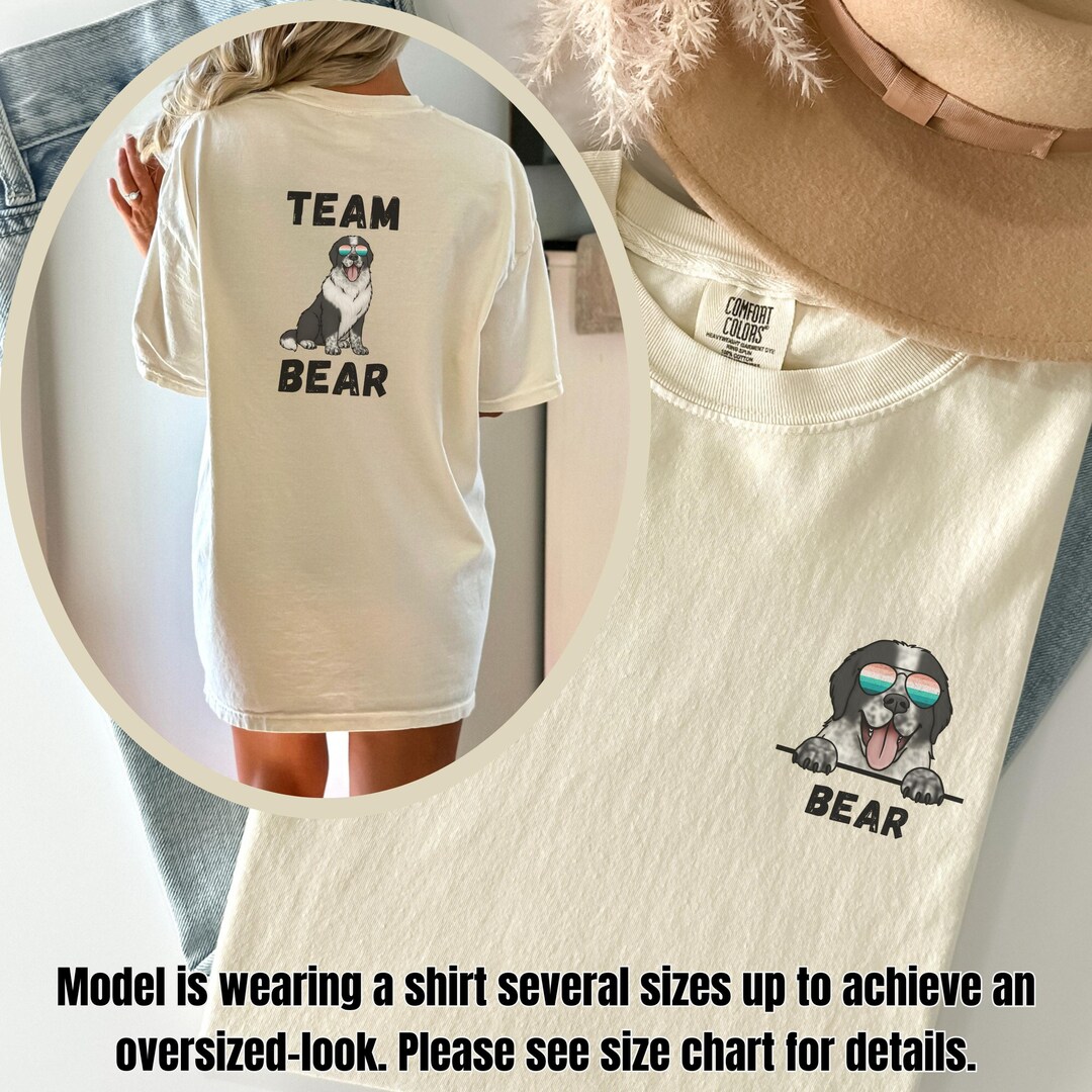Personalized Newfoundland Team Dog Sport Shirt: Custom Newfie Retro ...