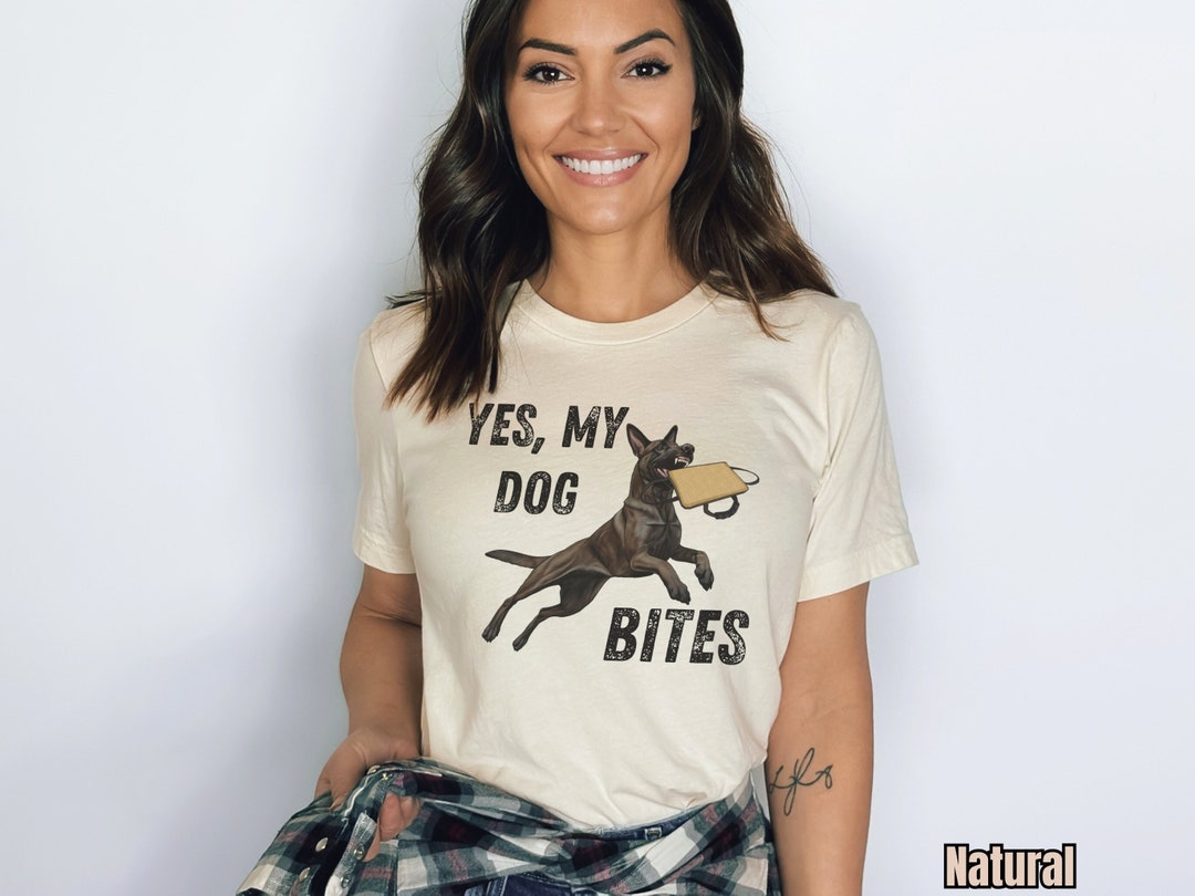 Custom Belgian Malinois Bitework Shirt, Schutzhund Working Dog Trainer ...