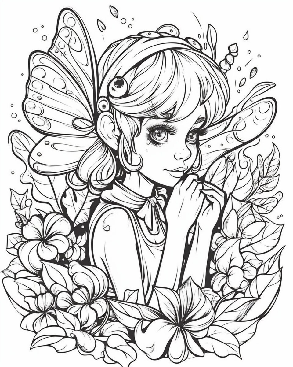 50 Midjourney Prompts Bundle to Generate Cute Characters Coloring Book ...