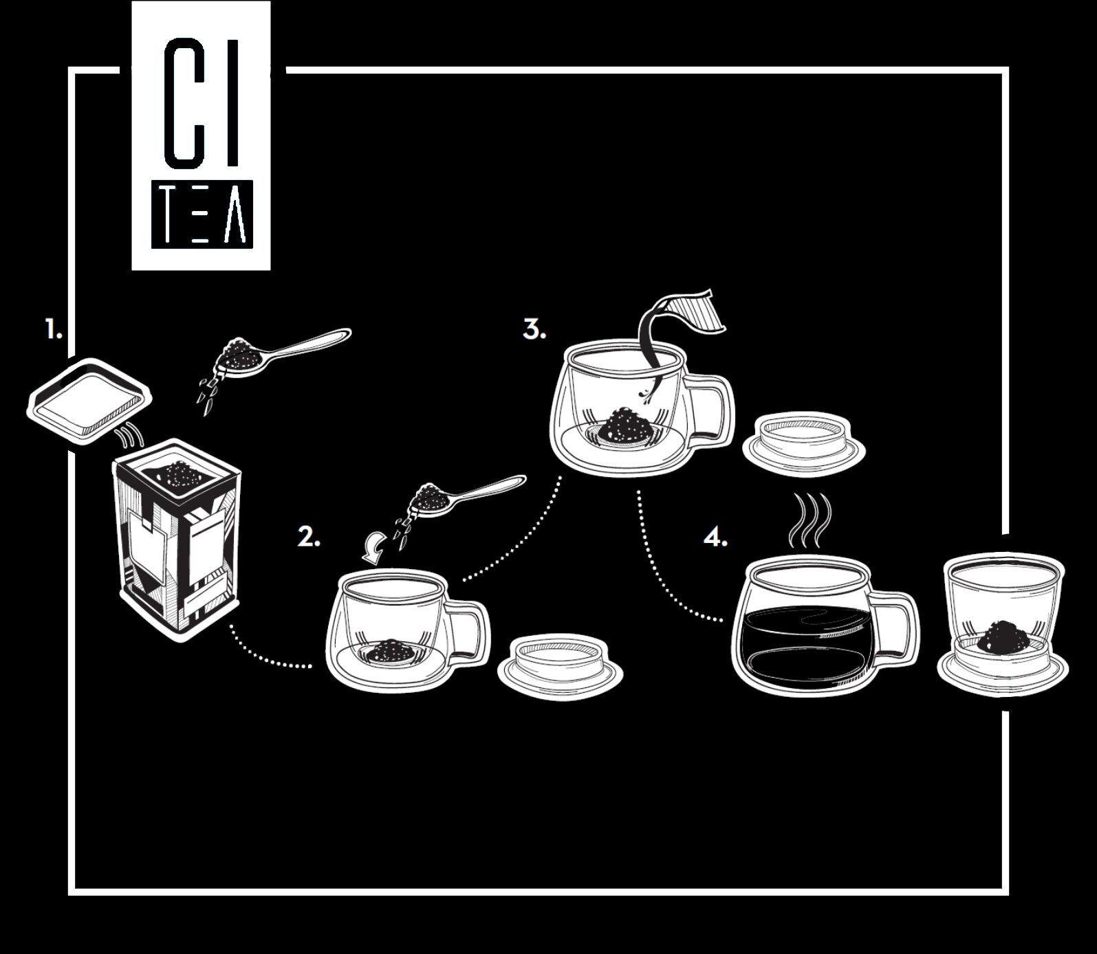 Single Serve Tea Infuser Cup, 12 Oz Borosilicate Glass Teacup With ...