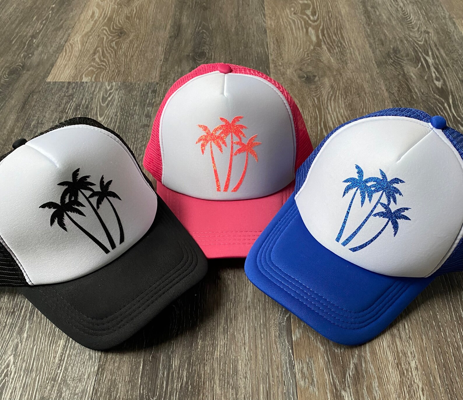 PALM TREES - Trucker Hat - Etsy
