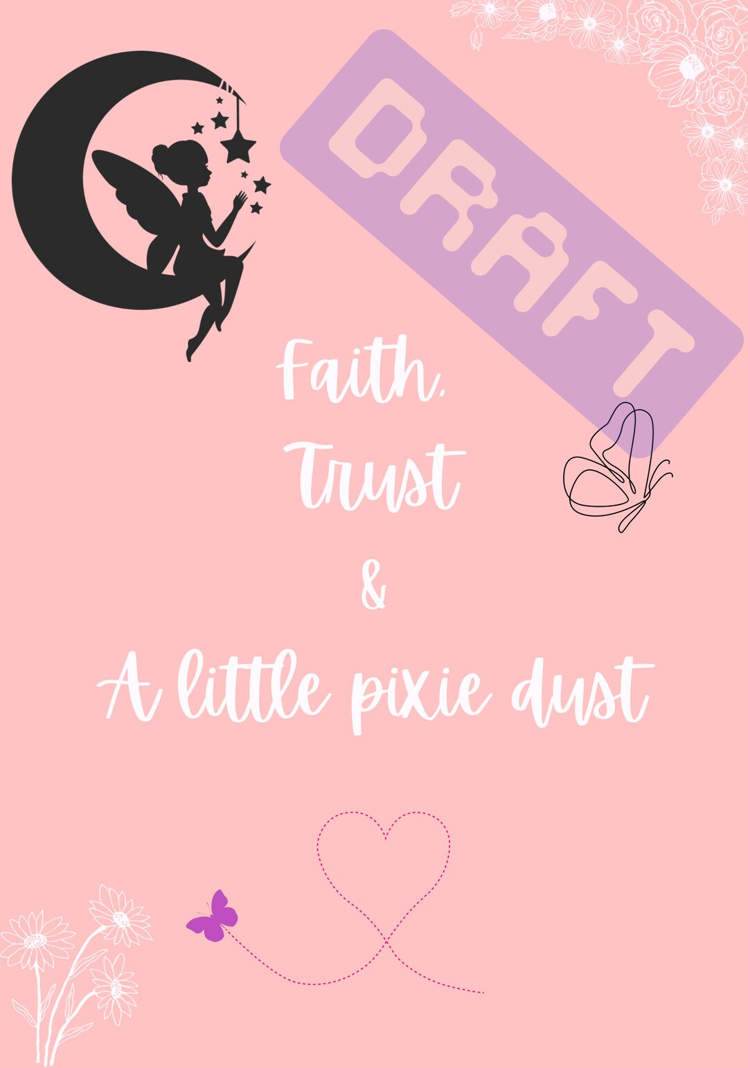 Digital A4 Poster Fairy/pixie Dust Quote - Etsy