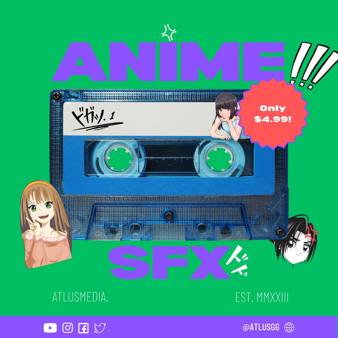 Anime SFX Pack Vol.1 - Etsy