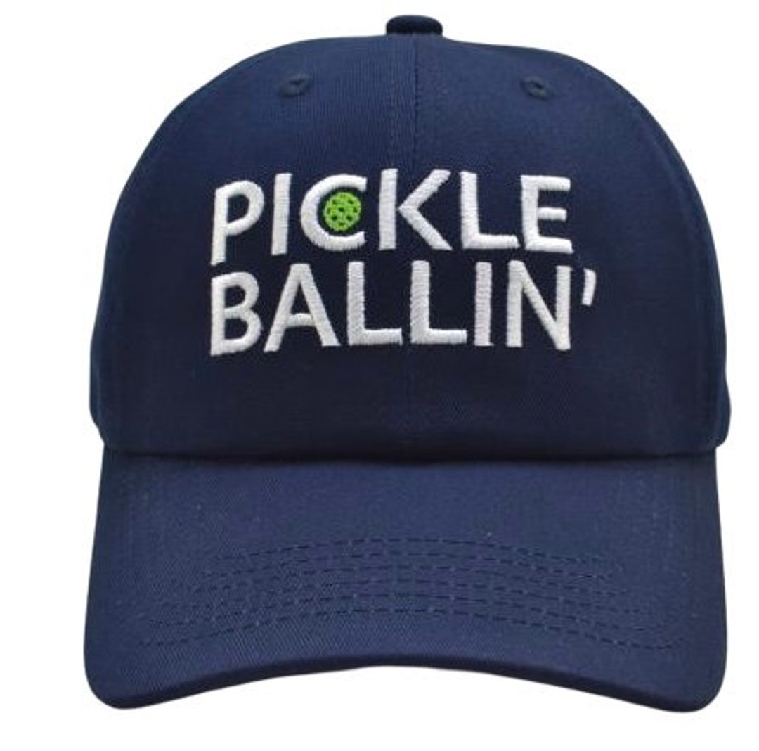 Pickle Ball Hat for Pickleball Players - Embroidered Dad Hat - Gift for ...