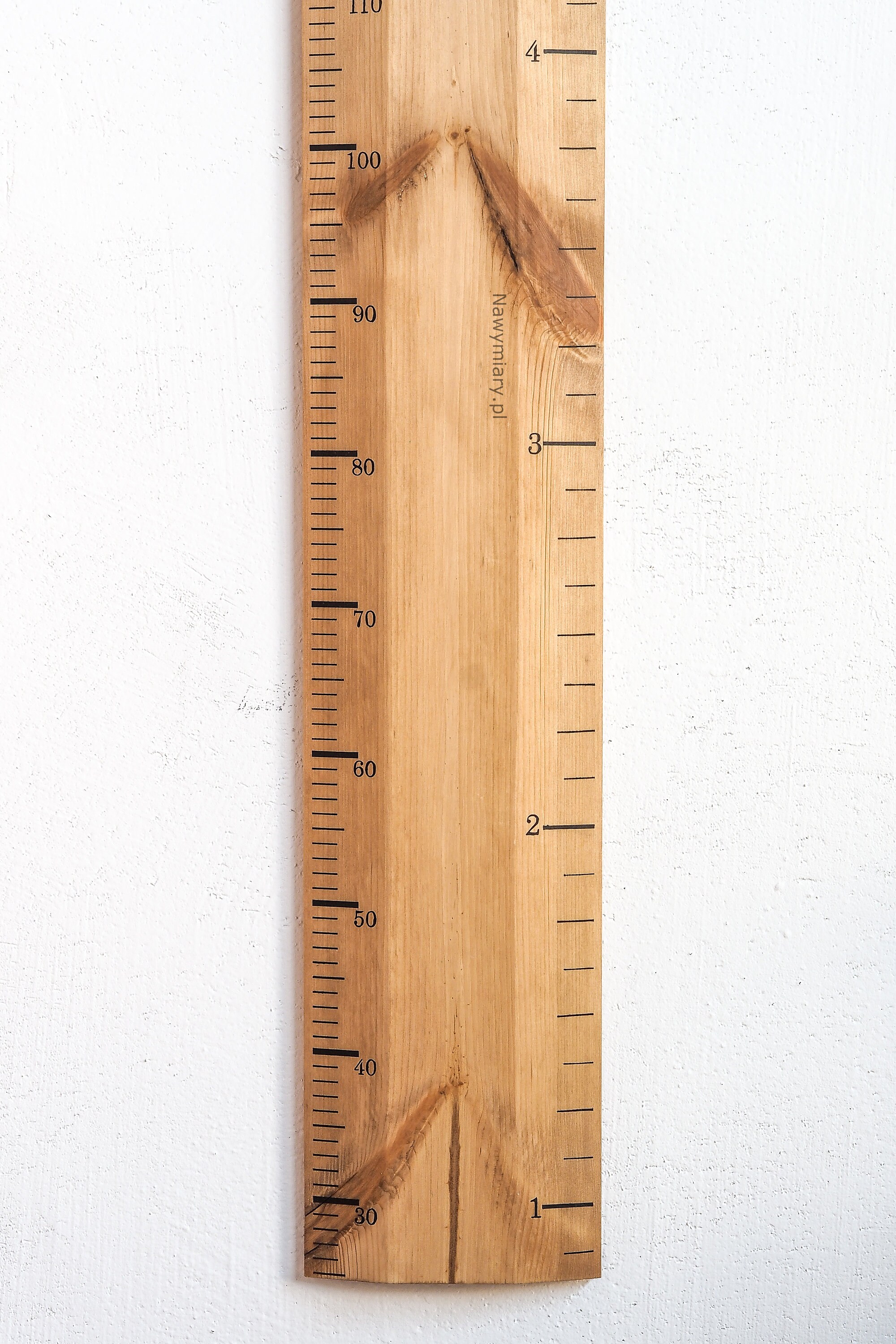 Double Sided Scandi Wooden Growth Chart, Scandinavian Minimal Wall ...