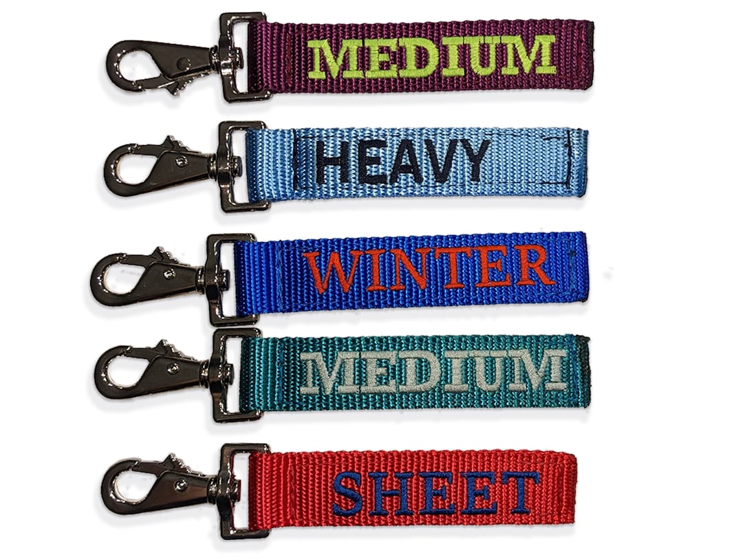 Custom Embroidered Double-sided Blanket Tag - Etsy