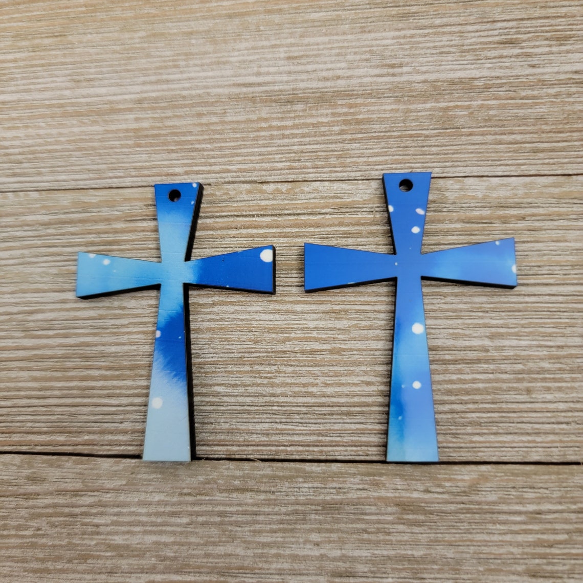 Sublimation Byzantine Cross Shaped Earring Blank Set of 5, DIY Jewelry ...