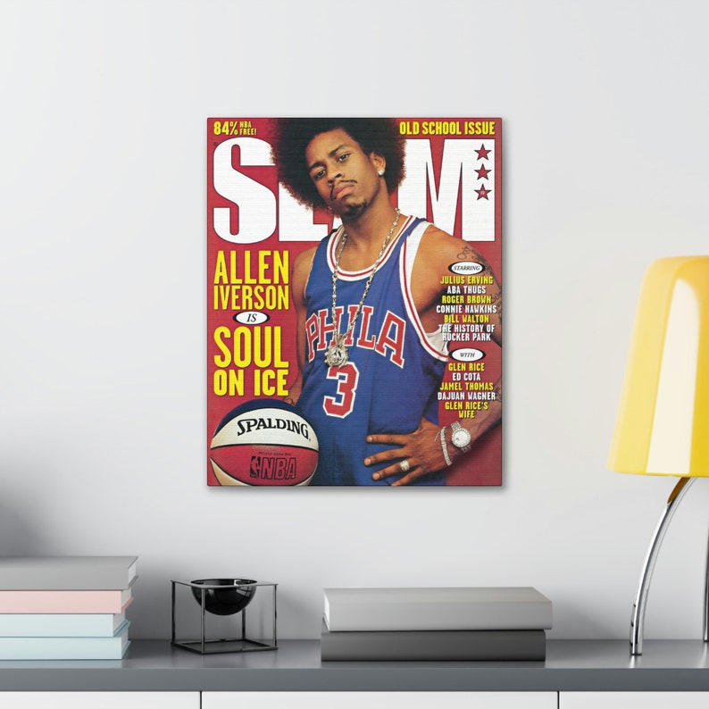 Allen Iverson, Slam Magazine, Wall Art - Etsy
