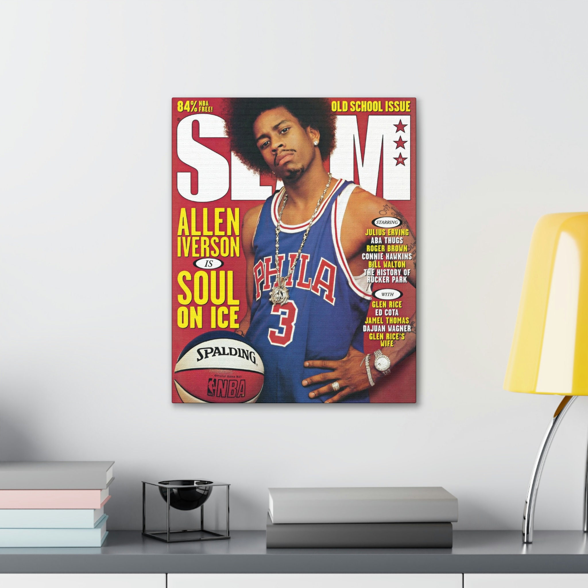 Allen Iverson, Slam Magazine, Wall Art - Etsy