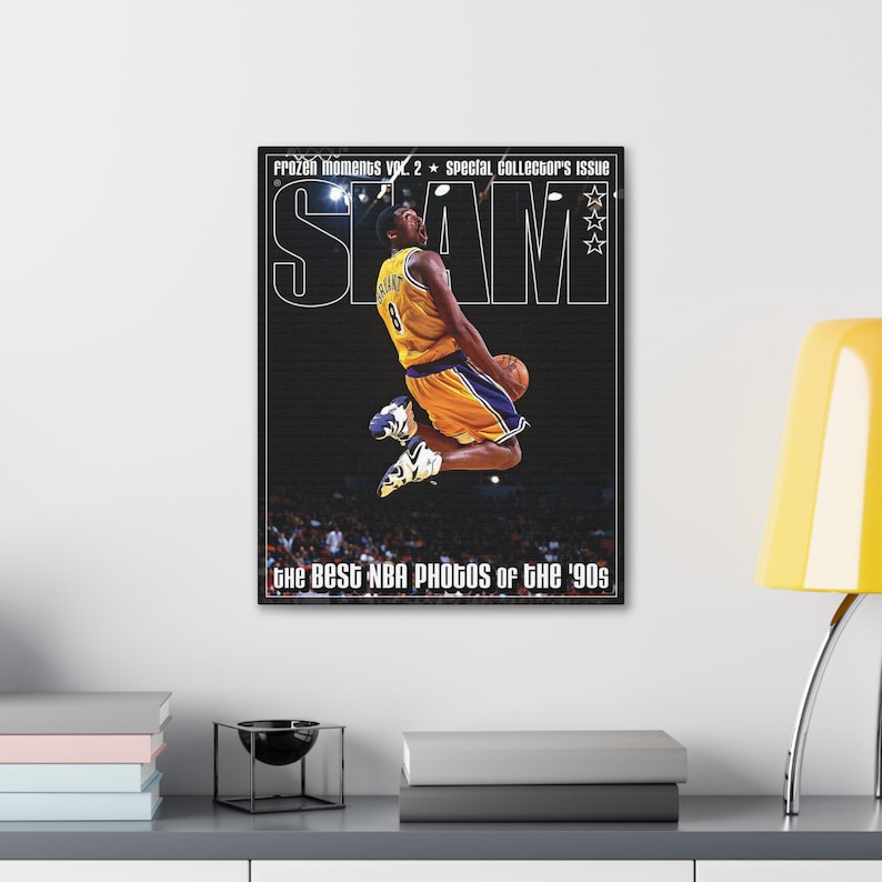 Kobe Bryant Slam Magazine (the Best NBA Photos of the 90's) - Etsy
