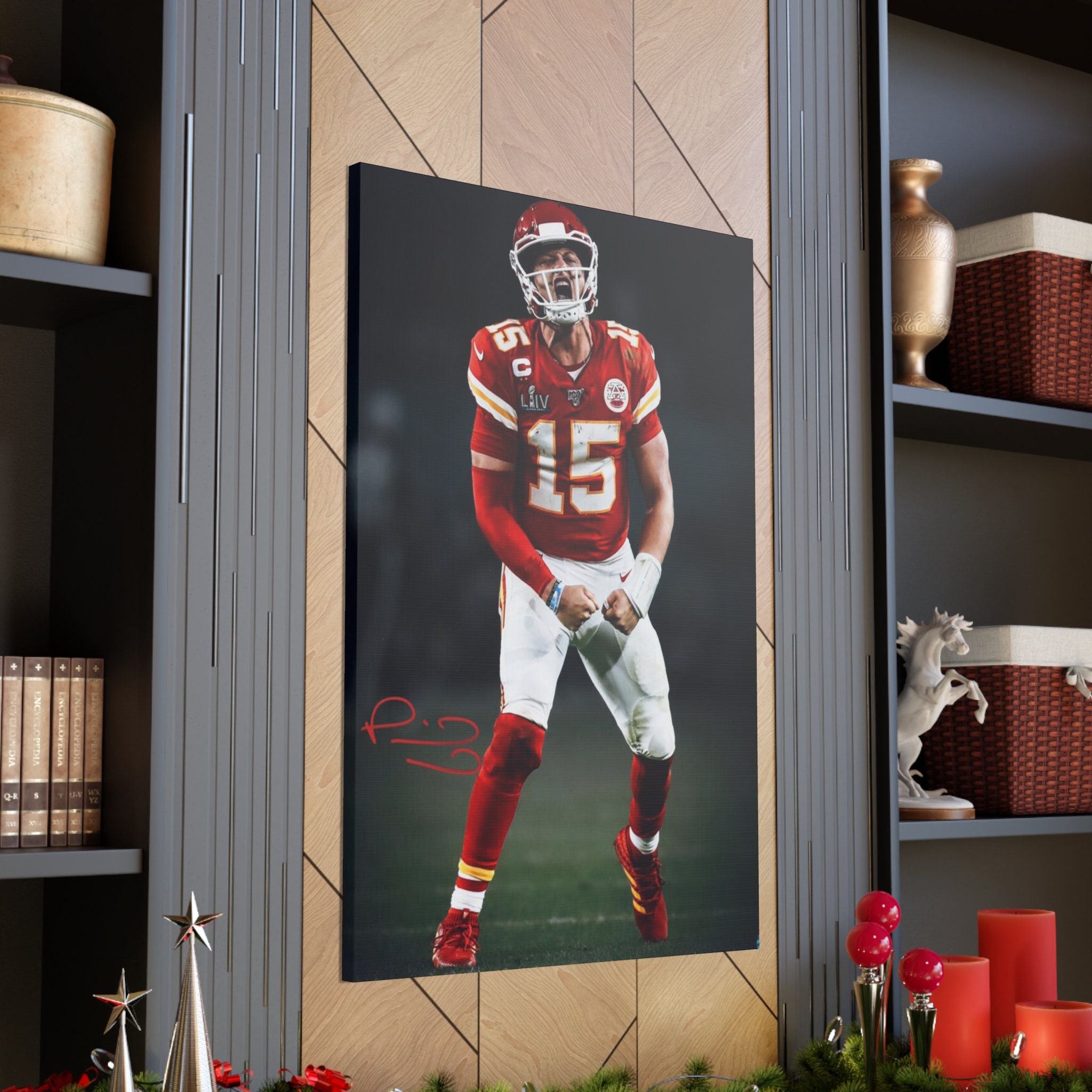 Patrick Mahomes Wall Art, Canvas Art - Etsy