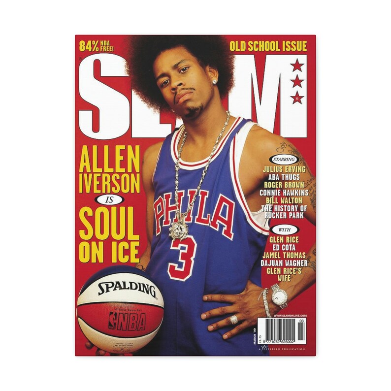 Allen Iverson, Slam Magazine, Wall Art - Etsy