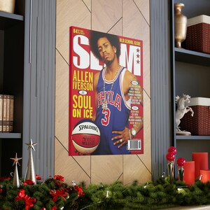 Allen Iverson, Slam Magazine, Wall Art - Etsy