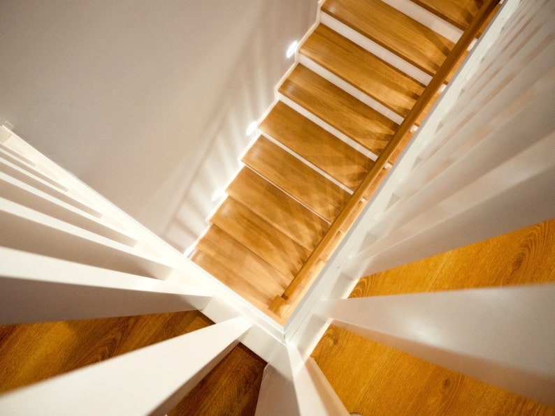 Solid Oak Wooden Stairs, London Stairs, 4cm Thickness - Etsy