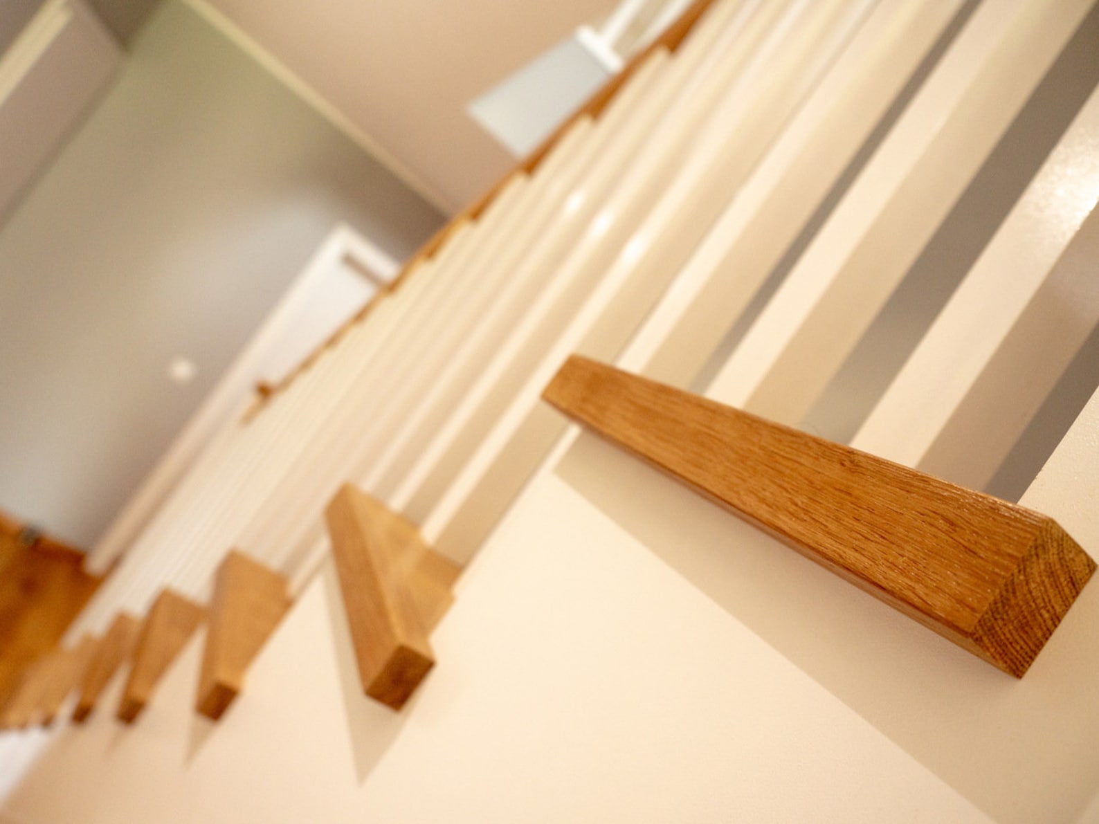 Solid Oak Wooden Stairs, London Stairs, 4cm Thickness - Etsy