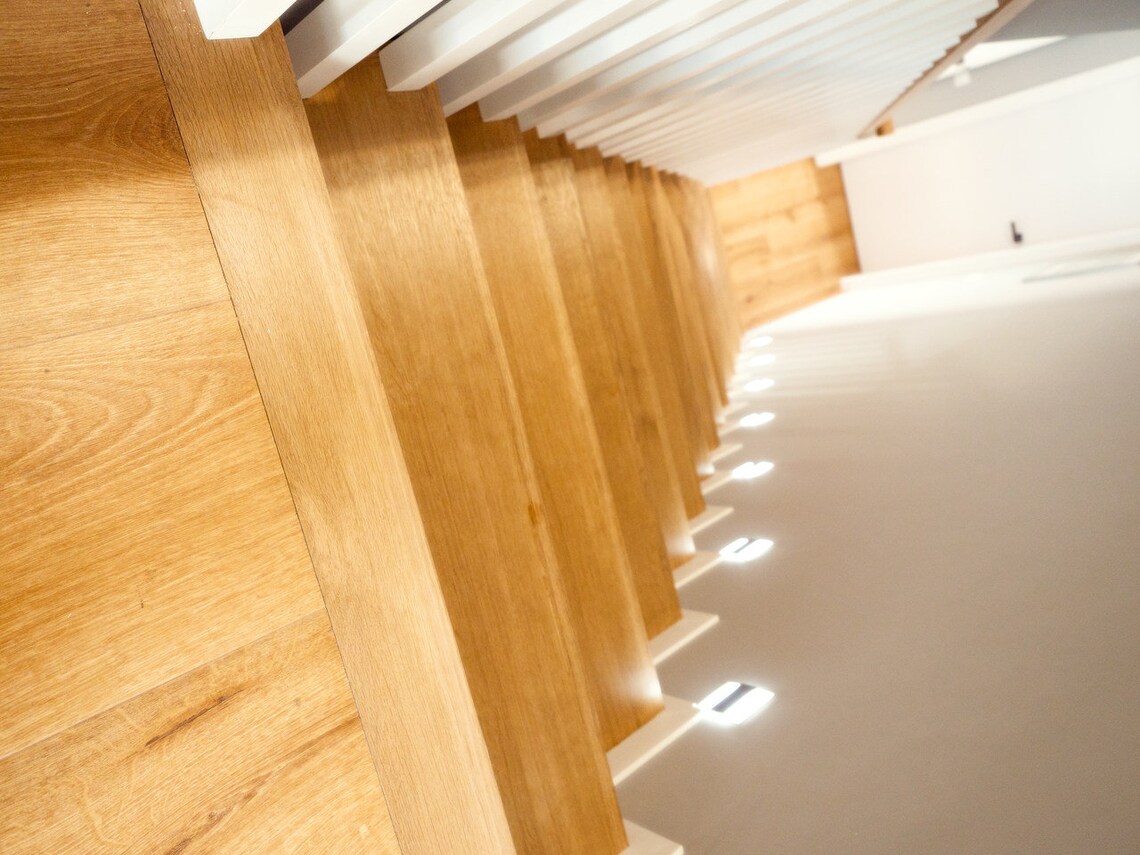 Solid Oak Wooden Stairs, London Stairs, 4cm Thickness - Etsy