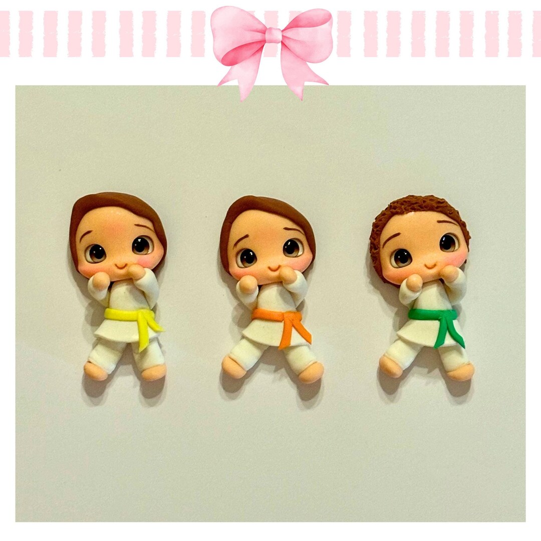 Clay Doll for Bows - Karate Clay Doll, Clay Doll, Bow Center, Clays for ...